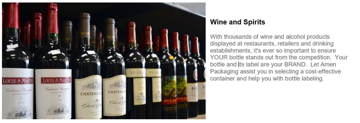 Amen Packaging - Denver Supplier of Bottles, Jars, Cans, Pails, Print